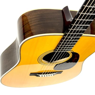 2002 Lucas Vintage LD-28 Wedge Natural Randy Lucas Custom | Reverb