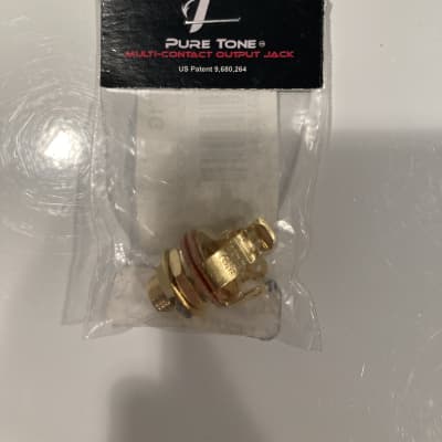 3 Pack Pure Tone Multi Contact Mono 1/4" Output jacks, PTT1 | Reverb