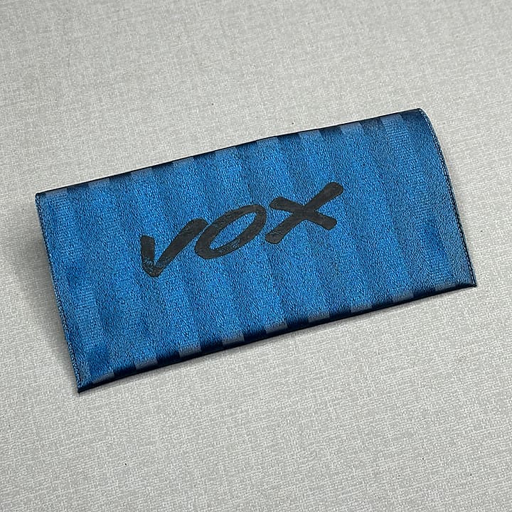Vox Case Candy Pouch with Snap Closure - 1960s - Blue Vinyl | Reverb