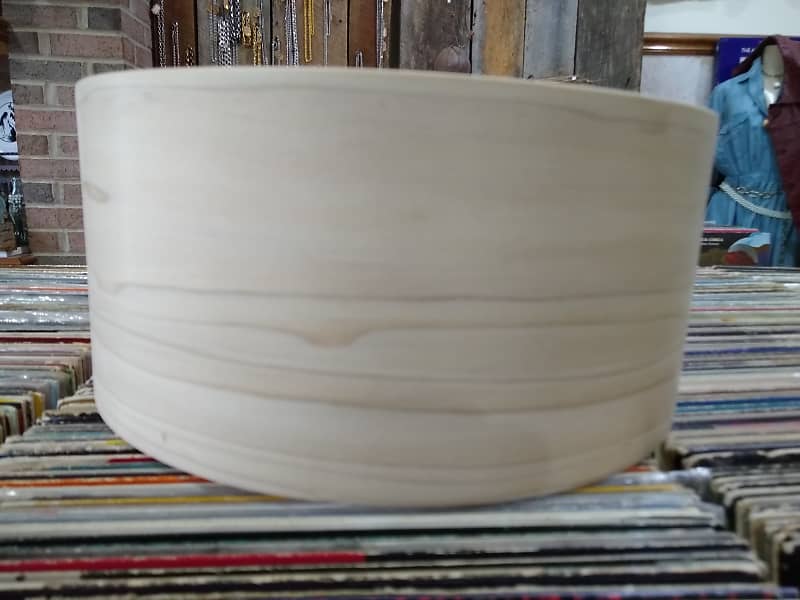 Witt Percussion 14x6½ Poplar solid Steambent snare drum shell | Reverb
