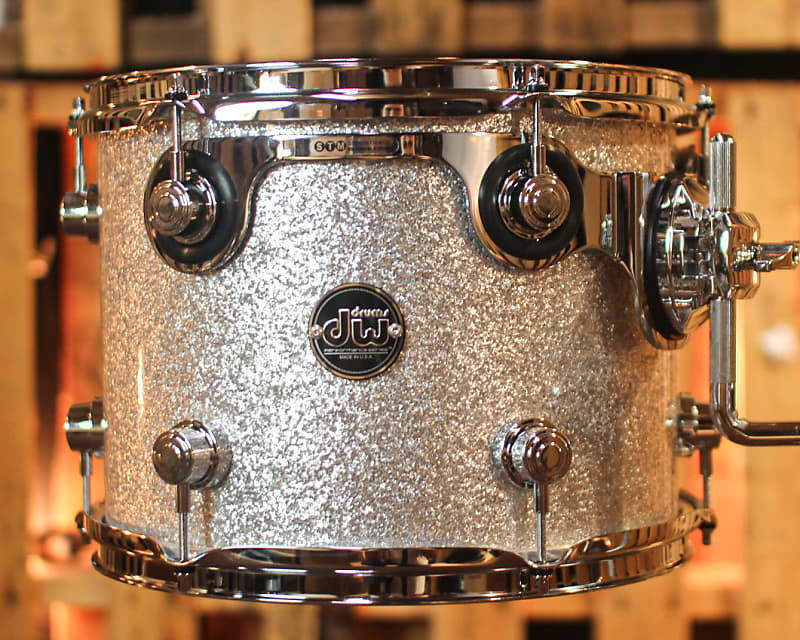 DW Performance Silver Sparkle Rack Tom - 9x12 | Reverb