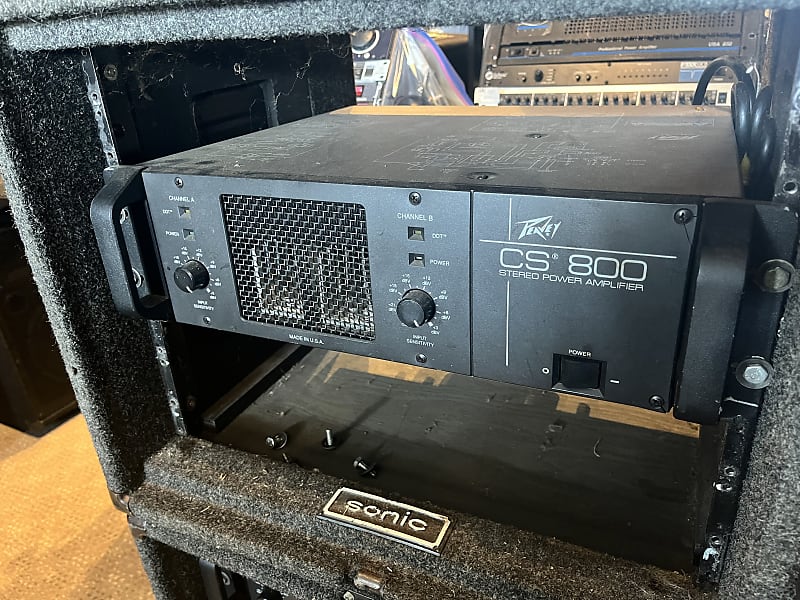 Peavey CS800 Power Amplifier | Reverb