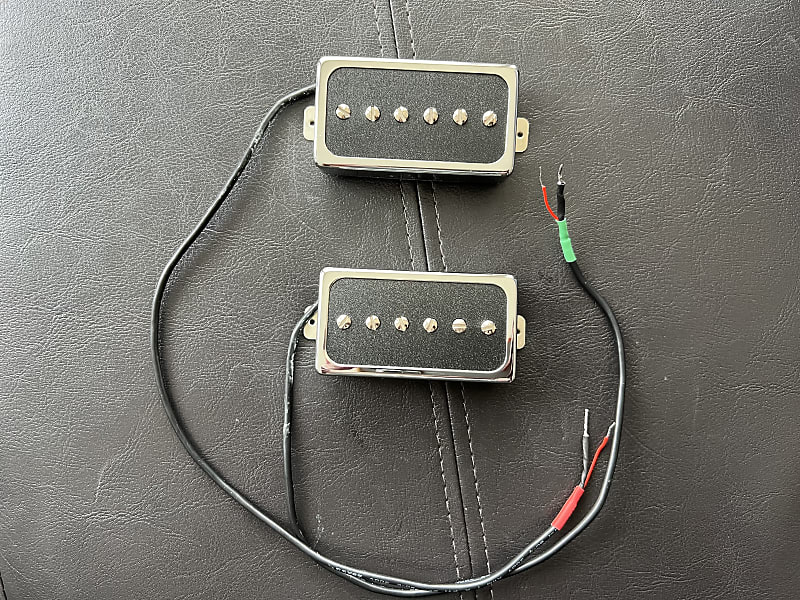 BG Humbucker Sized P90 Pickup Set (Single Coil): | Reverb