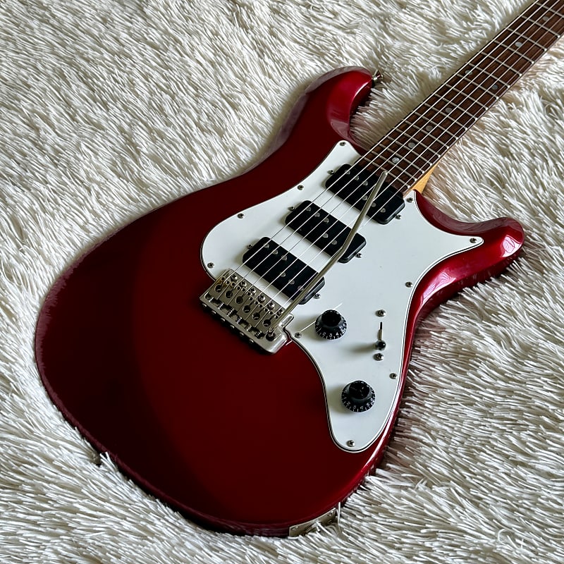 1990 PRS EG3 Candy Apple Red Electric Guitar | Reverb