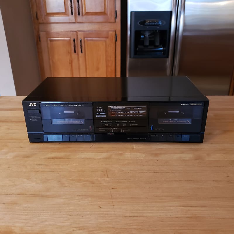 Vintage JVC TD-W110J Stereo Cassette Deck | Reverb