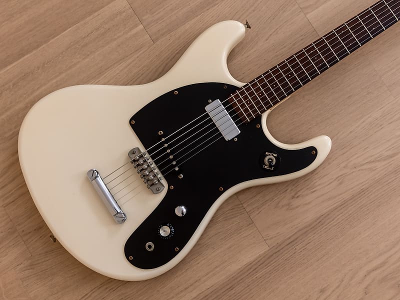 1990s Mosrite Ventures Model Mark II Electric Guitar White w/ | Reverb