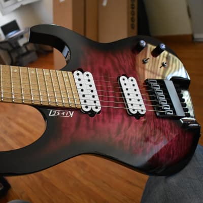 Kiesel Crescent Chris Letchford 7 string, CL7, High specs, | Reverb