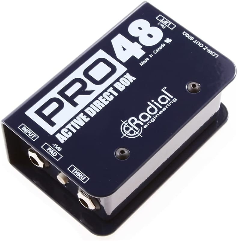 Radial Engineering Pro48 Active 48-Volt Compact Active Direct | Reverb