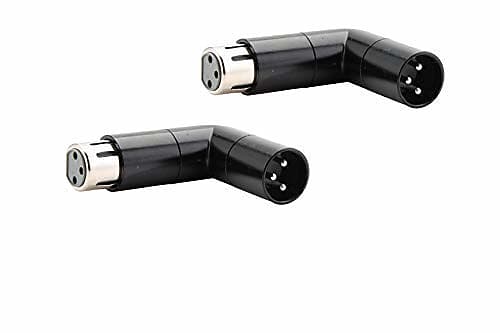 Rotatable Xlr Angle Adapter Dual Male And Female | L-Shaped | Reverb