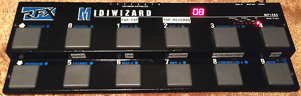 Rolls RFX Midi Wizard MP1288 Black | Reverb