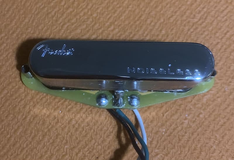 Fender Gen 4 noiseless tele neck pickup Nickel | Reverb