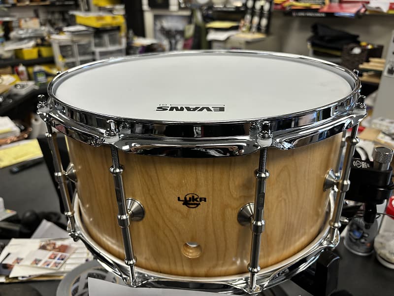 Luka 7 1/2x14 solid maple shell 2024 - satin natural | Reverb