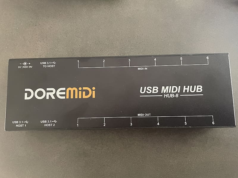 DOREMiDi USB Midi Hub 8 | Reverb