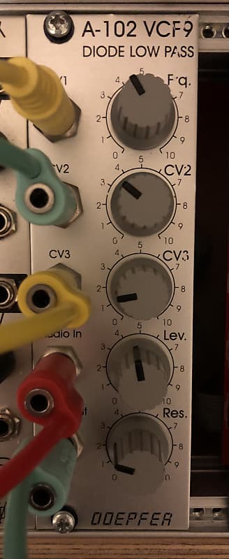 Doepfer A-102 Diode Low Pass VCF Eurorack Analogue Filter | Reverb UK