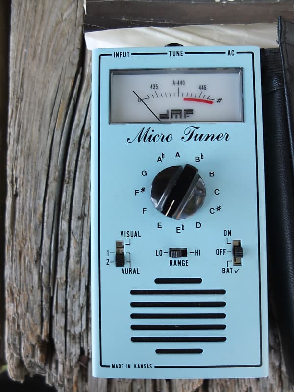 JMF Vintage Micro Tuner - Baby Blue | Reverb