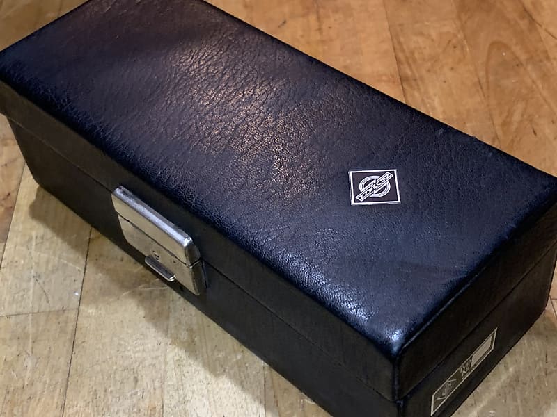 Neumann U87, U67 Leather Case - Very Nice Vintage Condition! | Reverb