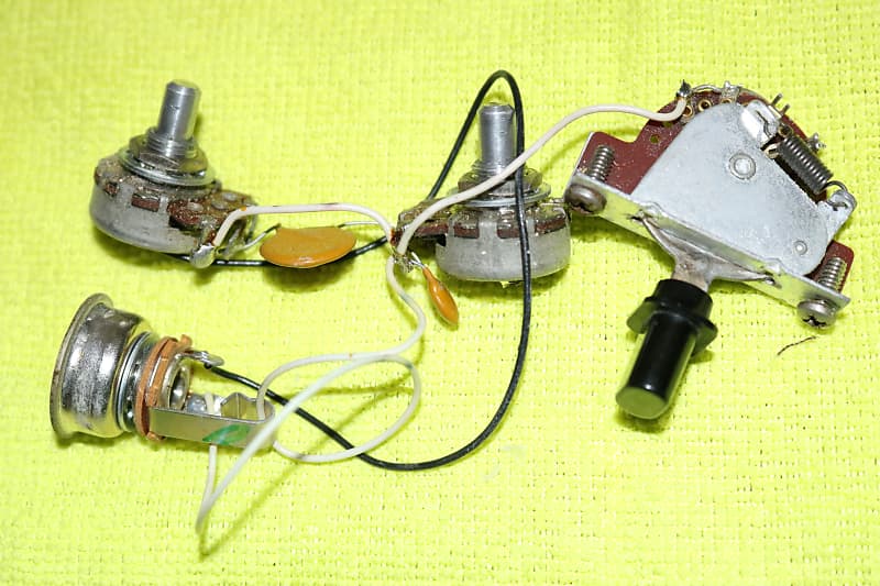 Vintage Early 1970s Fender Telecaster Wiring | Reverb Australia