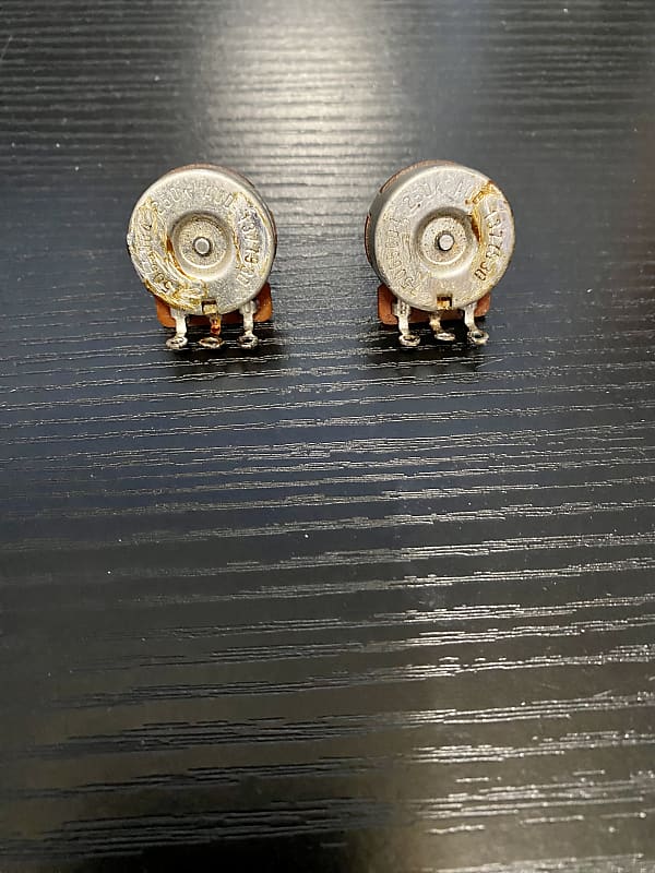 Matched Pair of CTS 1979 Authentic Vintage Potentiometer 250K | Reverb