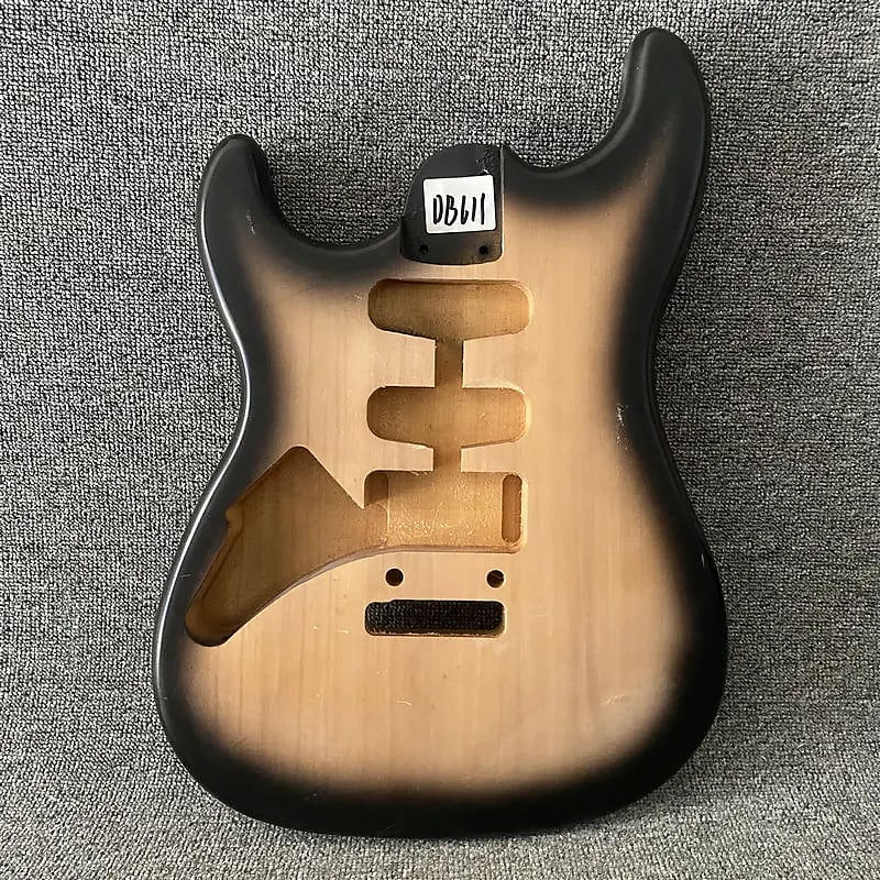 Left Hand Basswood Stratocaster Strat Style Lefty Body | Reverb