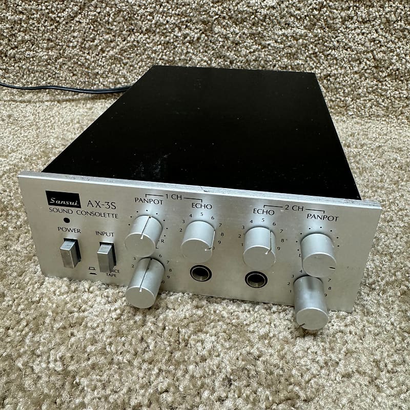 Sansui AX-3S Sound Consolette Mic Mixer | Reverb UK