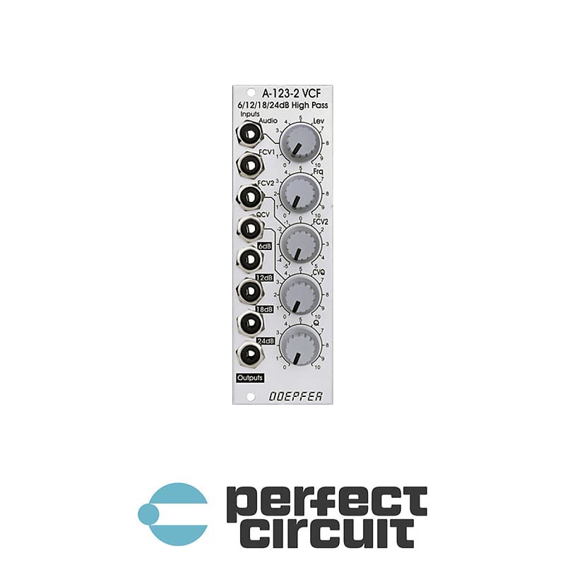 Doepfer A-123-2 6/12/18/24dB High Pass Filter | Reverb