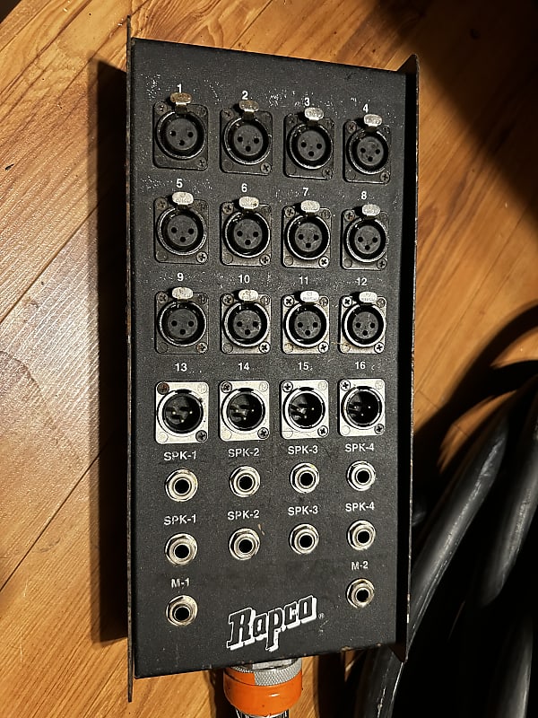 Rapco 16x4x2 Audio Snake with Rack Mount Connector | Reverb