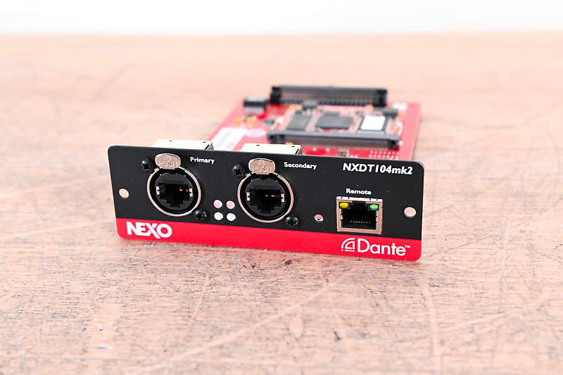 NEXO NXDT104 MK2 Dante Network Card for Yamaha CL Series | Reverb