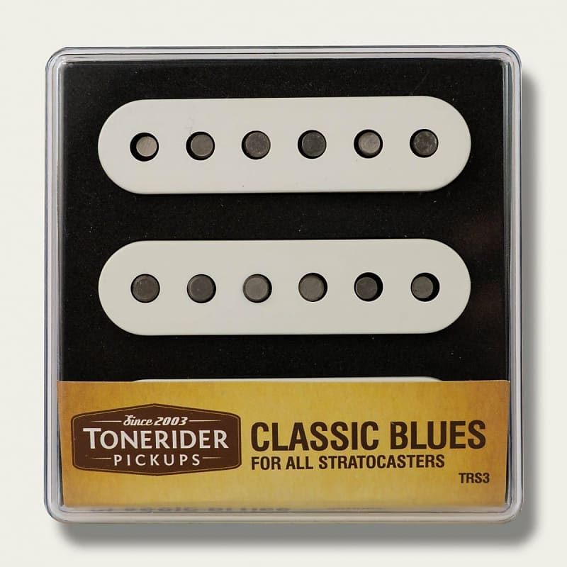 Tonerider Classic Blues SSS Stratocaster Pickups Set - cream | Reverb