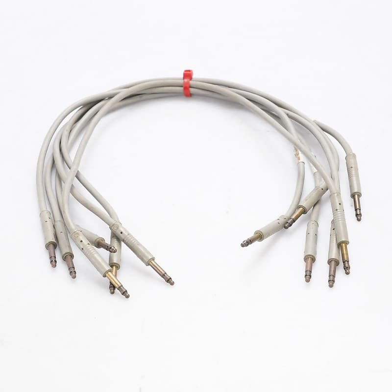 6 Switchcraft 18-Inch TT-122 TT Patch Bay Cables #52247 | Reverb