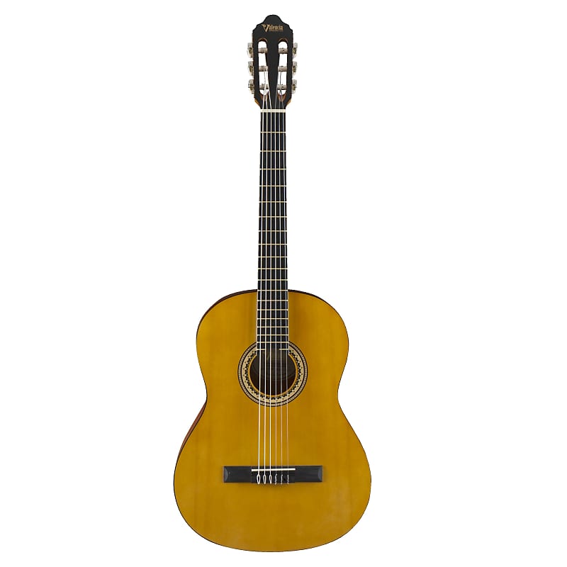 Valencia VC204H Natural - 4/4 classical guitar | Reverb