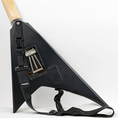 2013 Jackson Randy Rhodes Flying V Floyd Rose Matte Black | Reverb