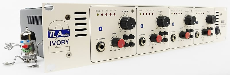 TL Audio Ivory 2 5001 Quad Valve Preamp 4Channel Tube + Top | Reverb