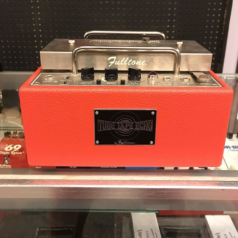 Fulltone Custom Shop Tube Tape Echo #2/100 Made Red | Reverb
