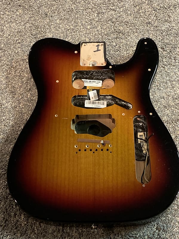 Fender American Deluxe Nashville Telecaster Body 2016 | Reverb