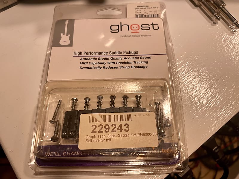 Graph Tech Ghost Piezo PN-8000-00 - Saddle Pickups | Reverb