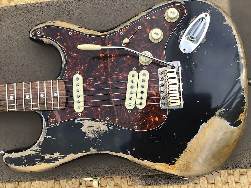 Crema Customs S type 2024 - Black nitro relic | Reverb UK