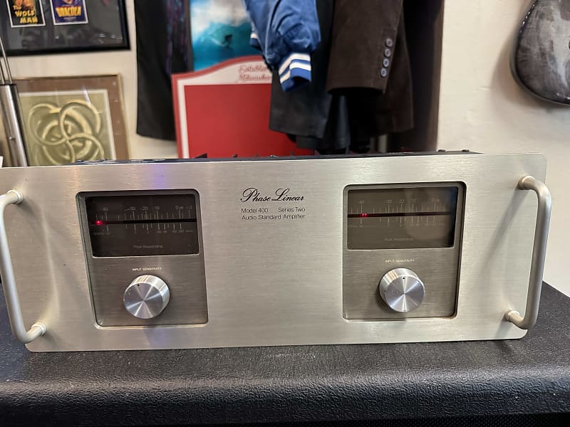 Phase linear model 400 series 2 stereo amplifier 400 | Reverb