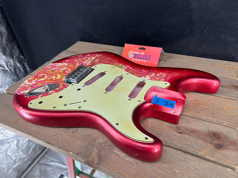 Real Life Relics Custom Class Strat® Stratocaster® Body Pink | Reverb