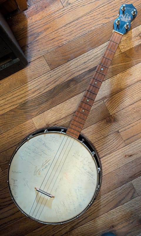 1920's Stella Tenor Banjo by Oscar Schmidt | Reverb