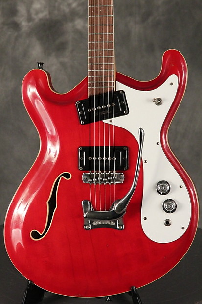 Mosrite Combo- 1967 Transparent Red | Reverb