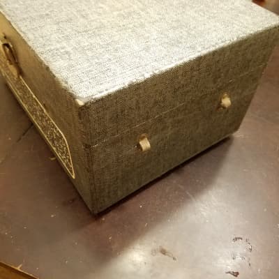 Webcor TINY mono tube amp and speaker and cabinet 2400 Webcor | Reverb