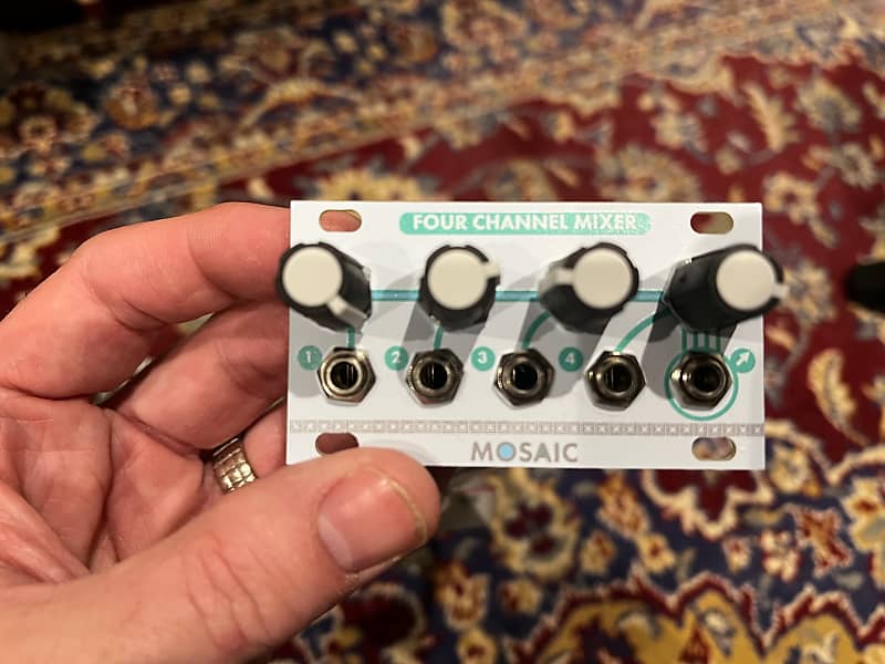 Mosaic Four Channel Mixer - White | Reverb