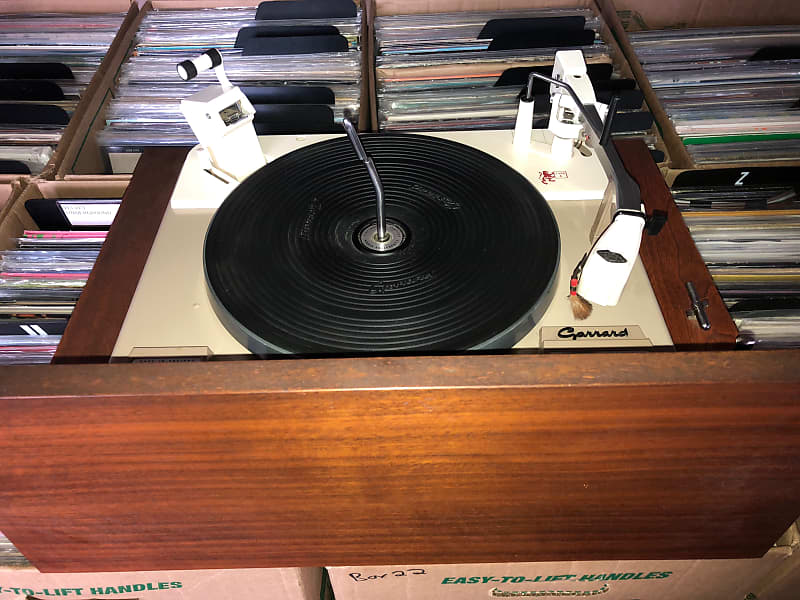 Turntable - Gerard - Type A - 1960's - White - Record Player | Reverb