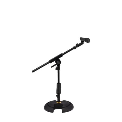 Hercules Low Profile Round Base Microphone Stand w/EZ | Reverb