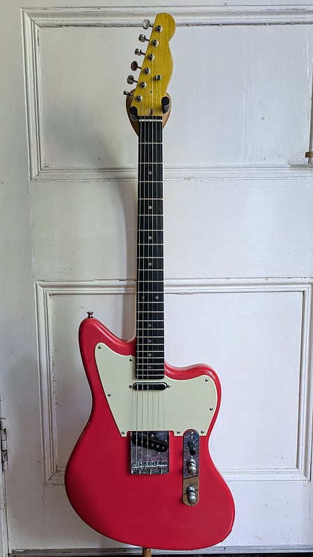 Telecaster Offset Partscaster in Fiesta Red Relic | Reverb