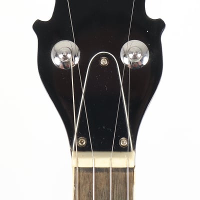 Vintage Iida Japan 5-string Archtop Banjo w/ Chipboard Case | Reverb