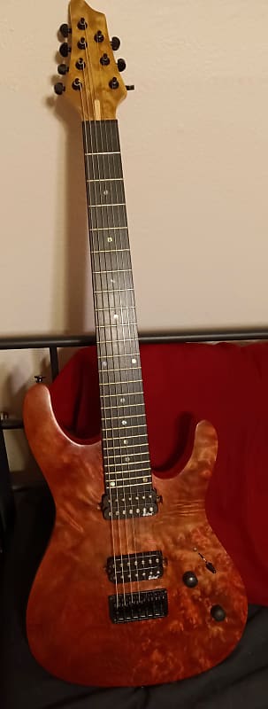 Custom 7 String Guitar | Reverb