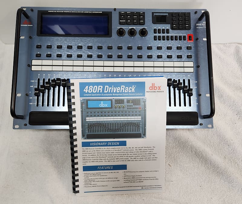 DBX 480R & 480P Drive Rack Remote + + Various Accessories | Reverb