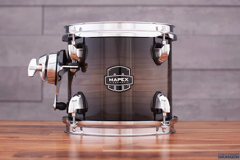 MAPEX ARMORY 8 X 7 ADD ON TOM PACK WITH TH800 CLAMP, BLACK | Reverb