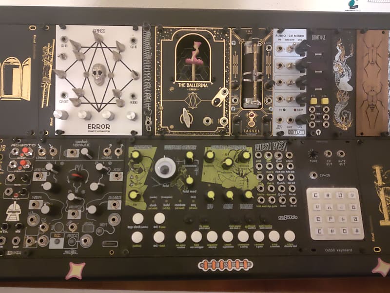 Custom eurorack case very rare modules | Reverb